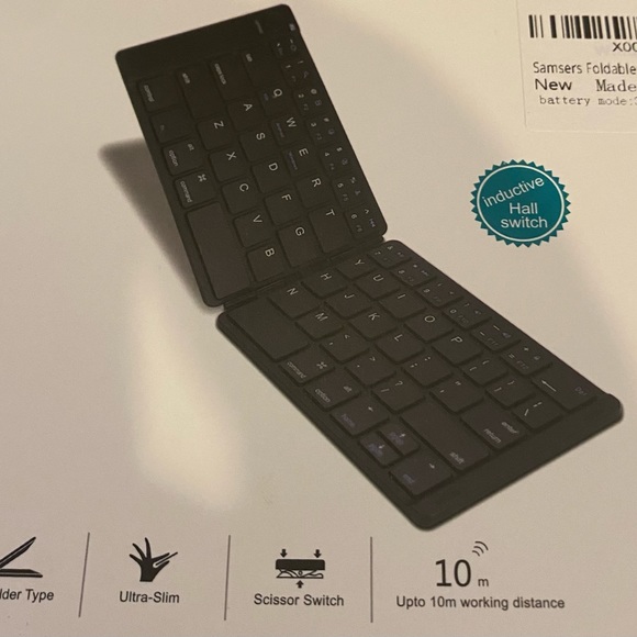 Tablets & Accessories | Samsers Foldable Bluetooth Keyboard | Poshmark